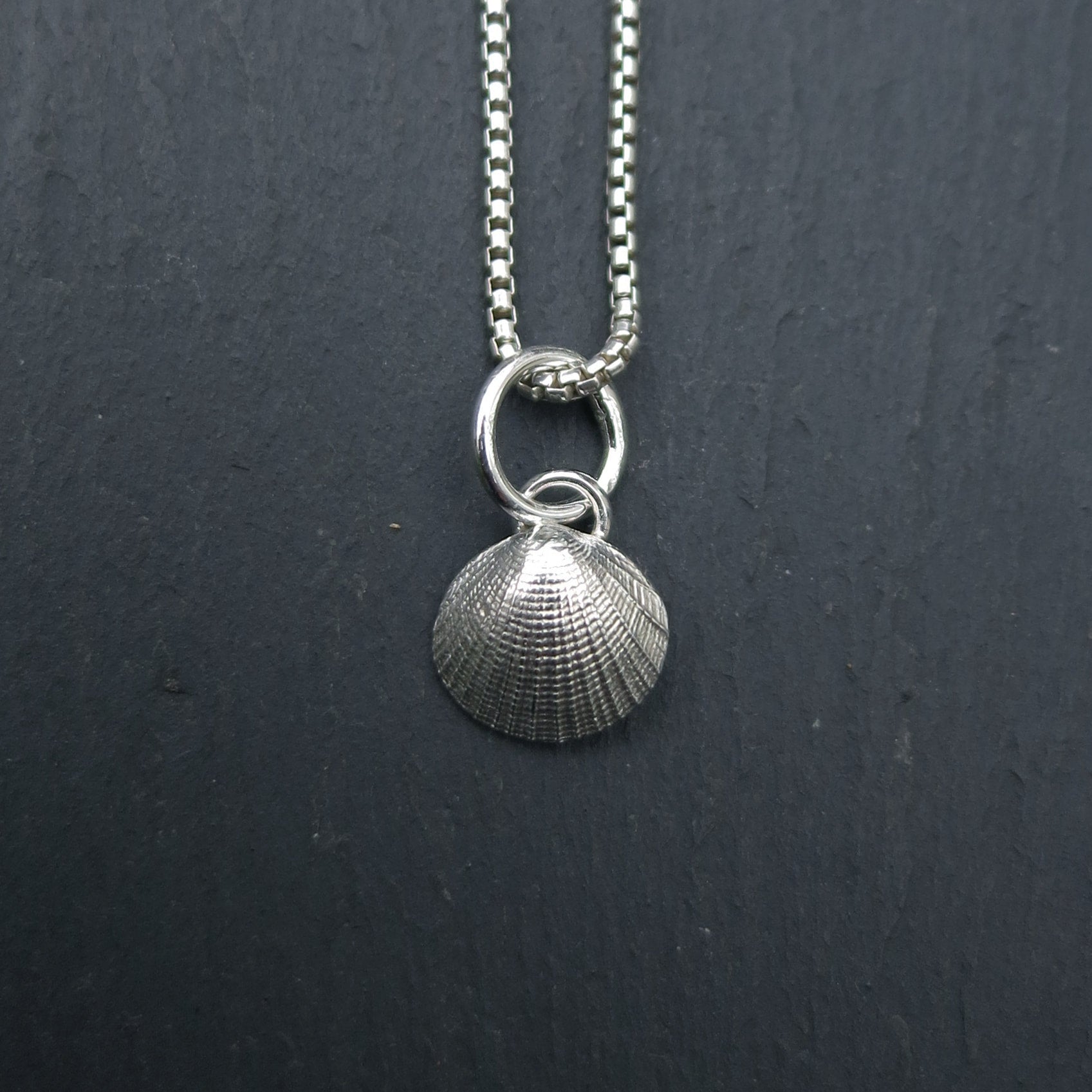 Scallop Shell Pendant - Silver – Jewellery by Lucy Campbell