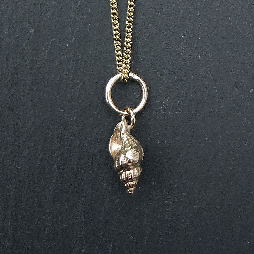 Whelk Shell - Gold – Jewellery by Lucy Campbell